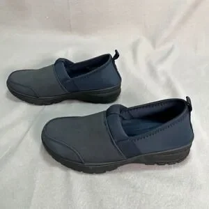 easy street | Shoes | Easy Street Zenni Navy Blue Comfort Slip On ...